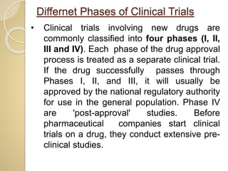 Introduction to clinical trial | PPTX