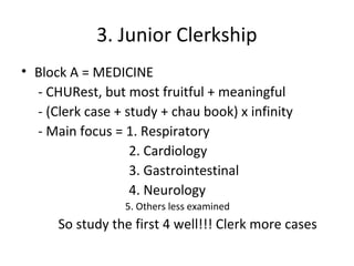 Introduction to clinical years | PPT