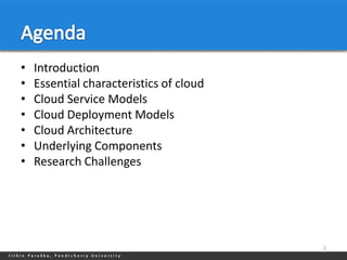 Introduction to cloud computing | PPTX