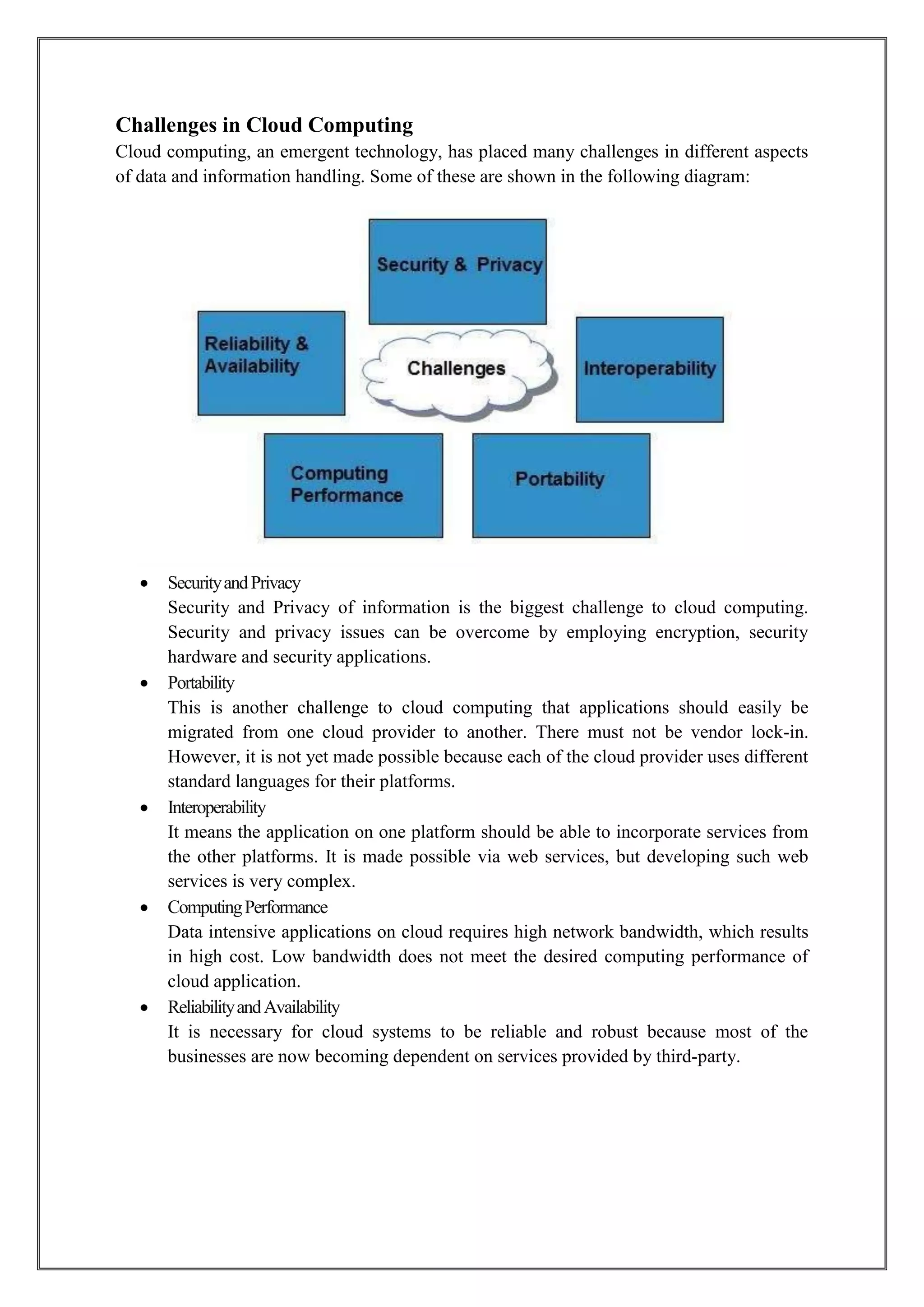 Fundamentals of cloud Computing | PDF | Cloud Computing | Internet
