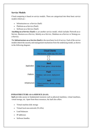 Fundamentals of cloud Computing | PDF