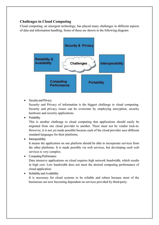 Fundamentals of cloud Computing | PDF | Cloud Computing | Internet