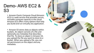 Introduction to Cloud ppt which is fir engineering | PPT