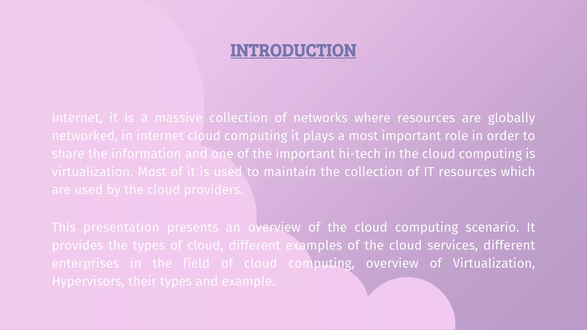 Introduction To Cloud Computing Ppt