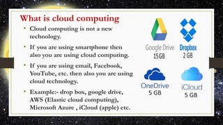 Introduction to cloud computing | PPT
