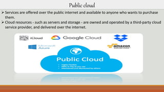Introduction to cloud computing | PPTX