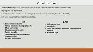 Introduction to cloud computing | PPT