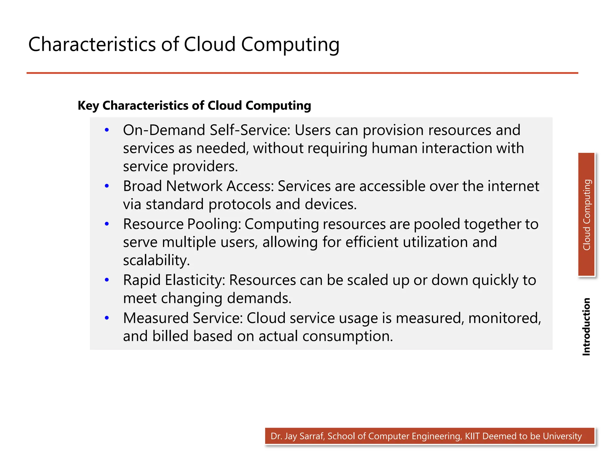 Introduction to Cloud Computing for internet of things | PPT