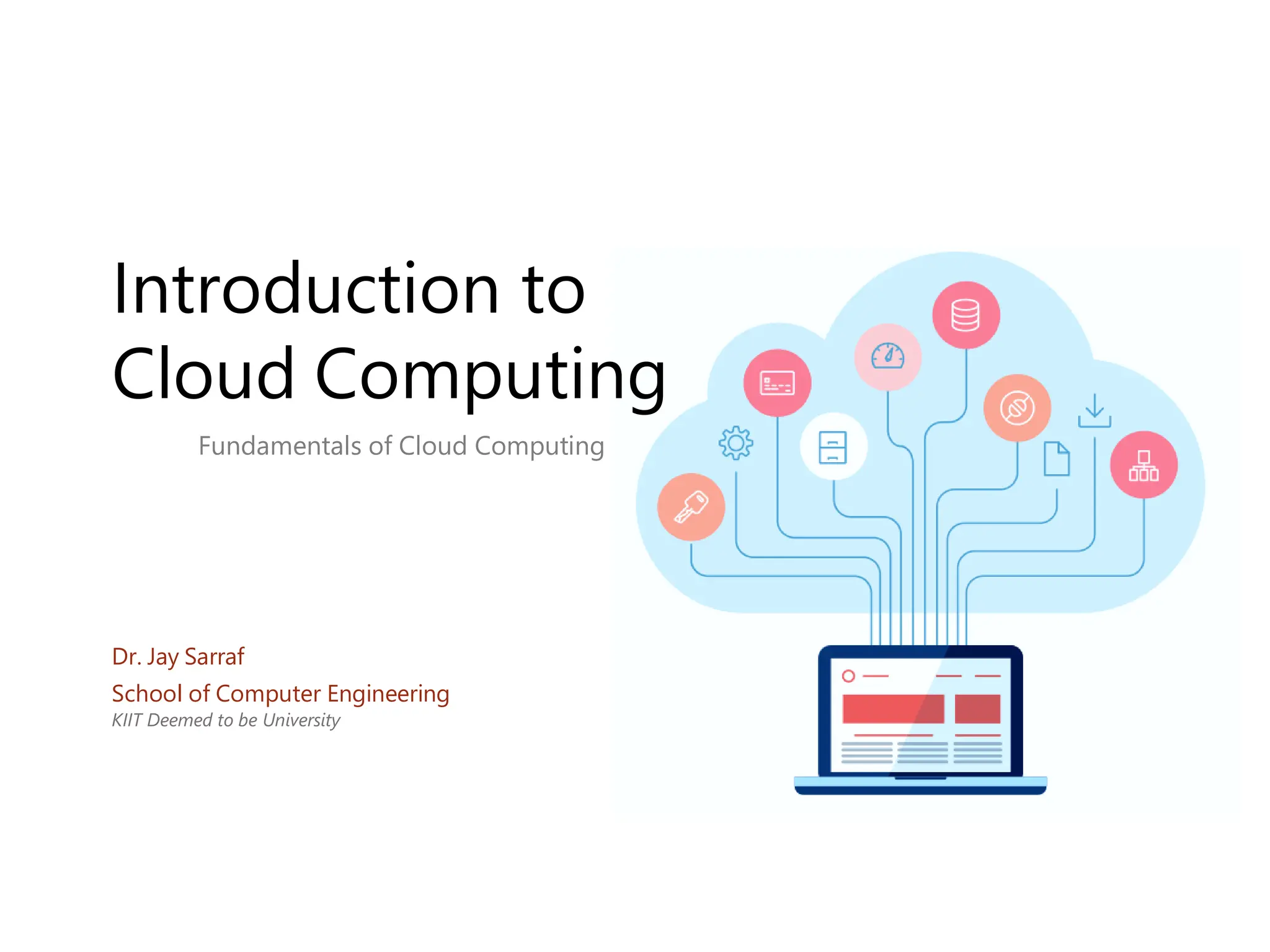 Introduction to Cloud computing for internet of things | PPT
