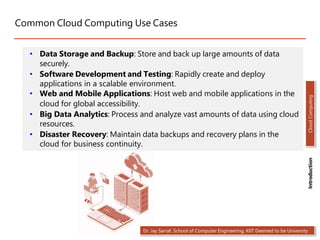Introduction to Cloud computing for internet of things | PPT