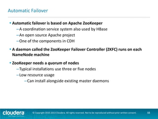 Introduction to Cloudera's Administrator Training for Apache Hadoop | PPT