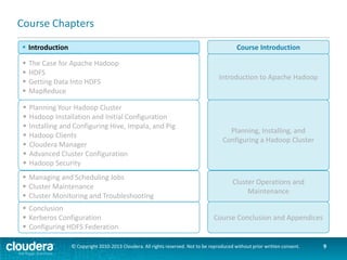 Introduction to Cloudera's Administrator Training for Apache Hadoop | PPT