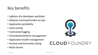 Introduction to Cloud Foundry | PPTX