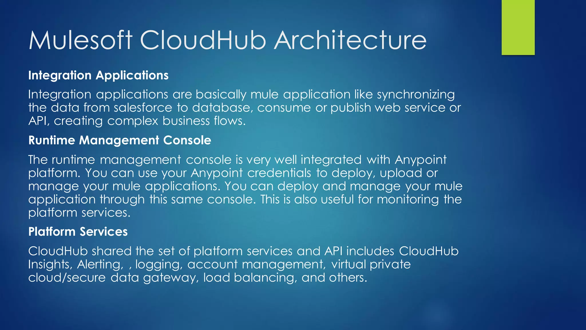 Introduction To Anypoint CloudHub With Mulesoft | PDF | Cloud Computing ...