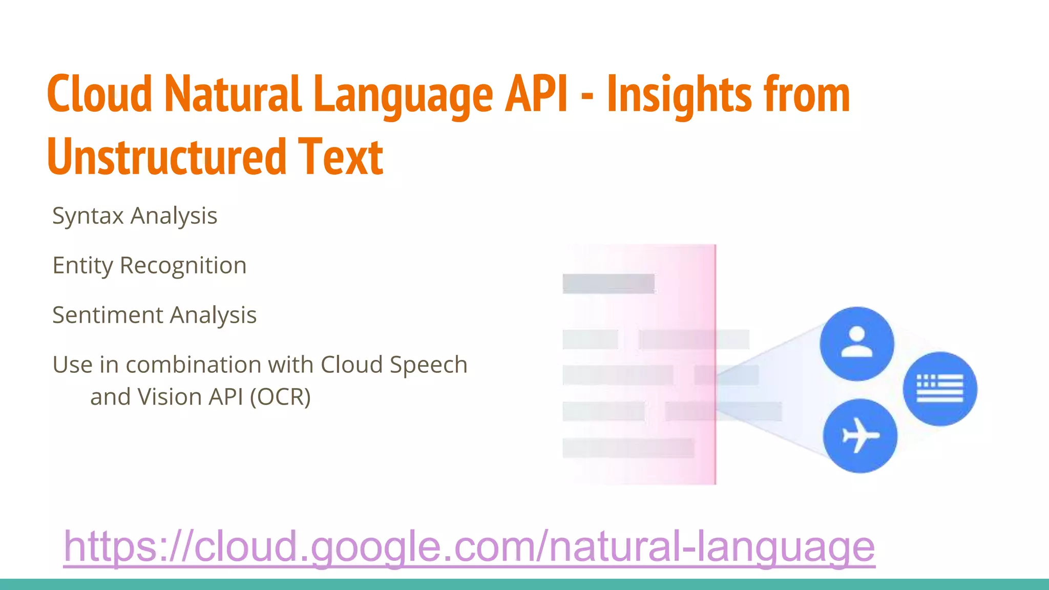 Introduction to Google Cloud Machine Learning APIs | PPT