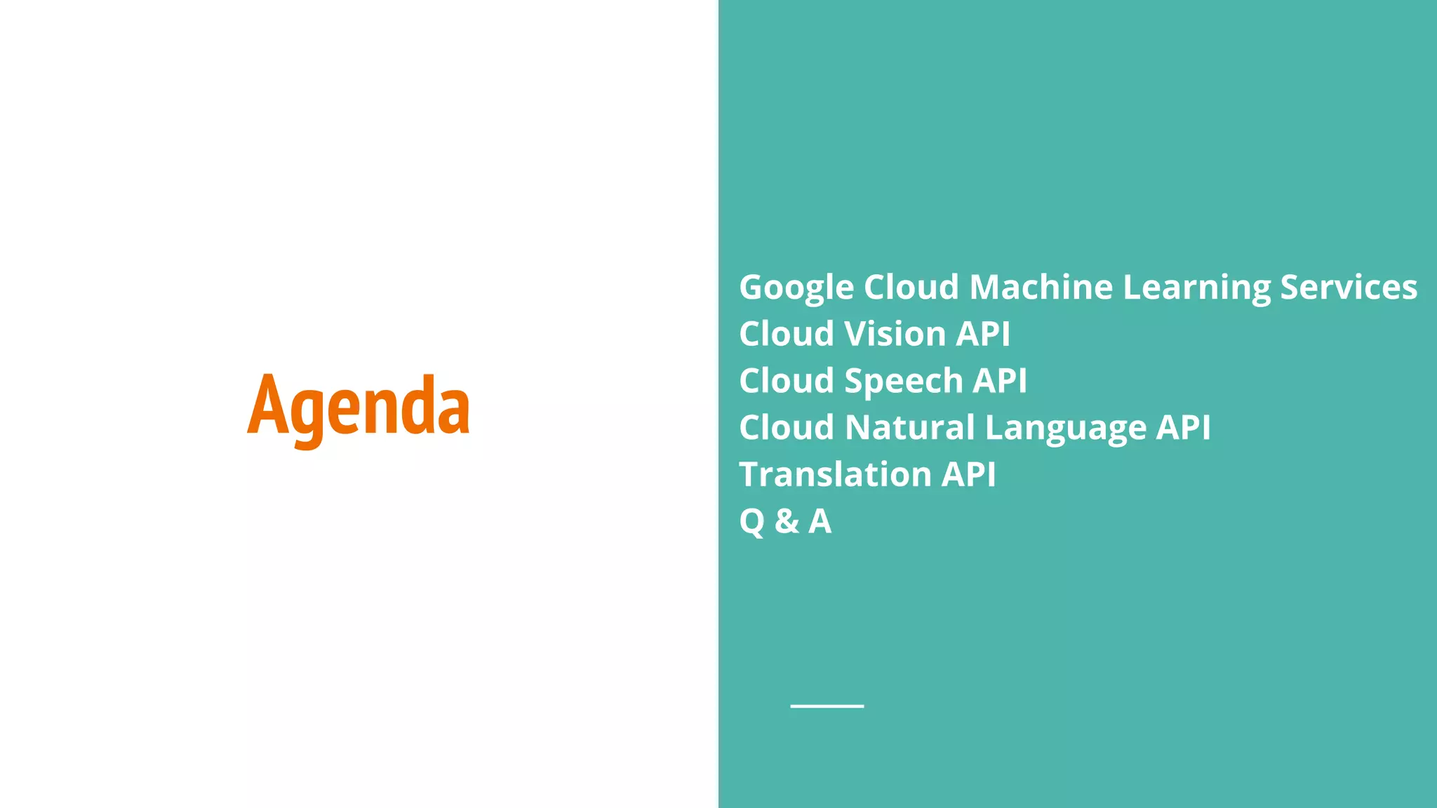 Introduction to Google Cloud Machine Learning APIs | PPT