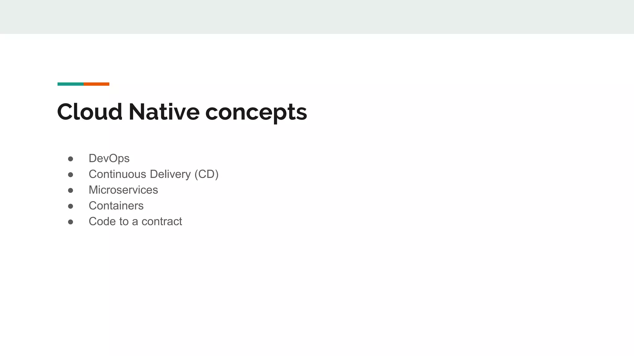 Introduction to Cloud Native | PPT