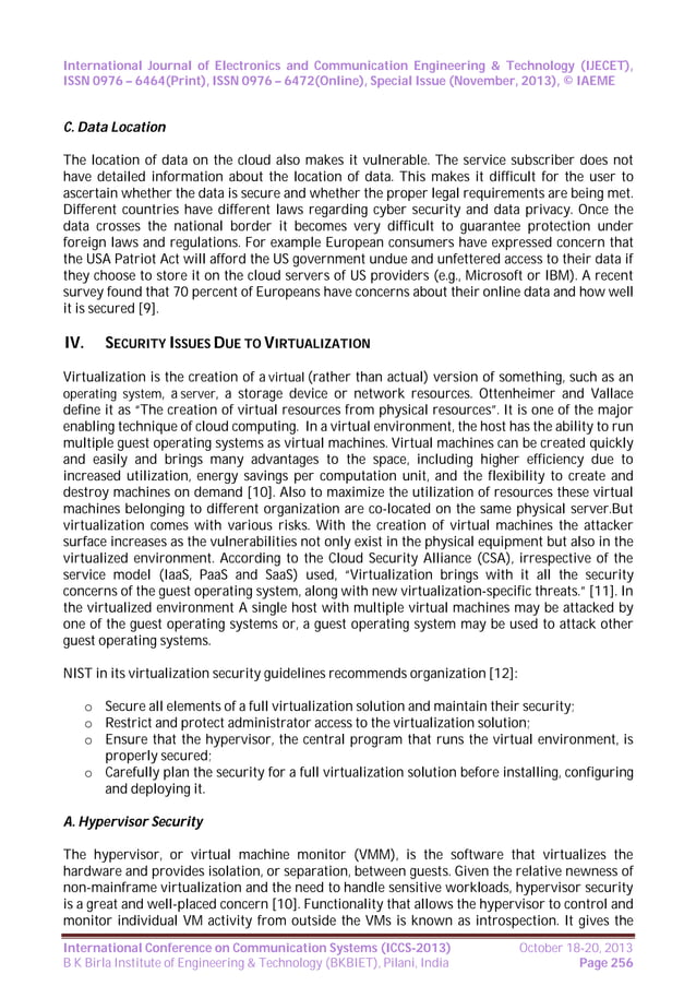 Introduction to cloud security | PDF | Cloud Computing | Internet