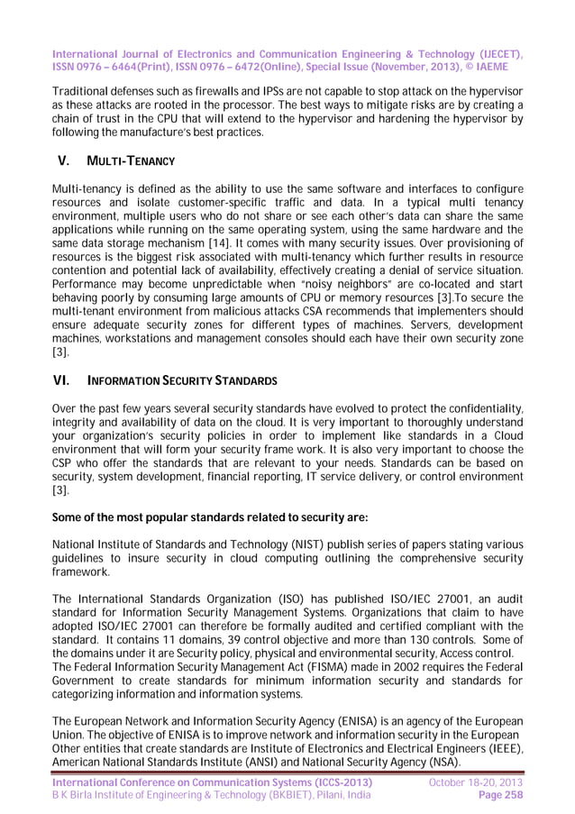 Introduction to cloud security | PDF | Cloud Computing | Internet