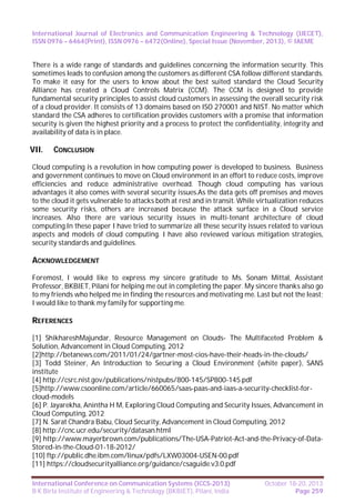 Introduction to cloud security | PDF | Cloud Computing | Internet