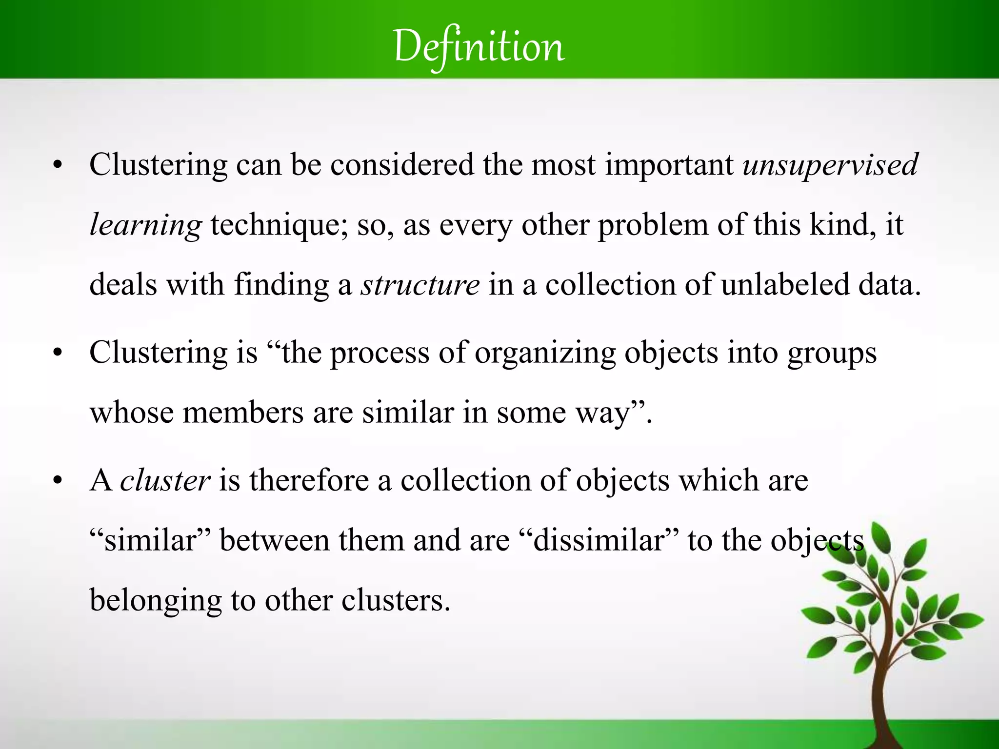 Introduction To Clustering Technologies Ppt