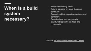 Introduction to CMake | PDF
