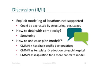 Introduction to CMMN | PPT