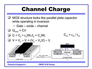 Introduction to COMS VLSI Design | PPT | Physics | Science
