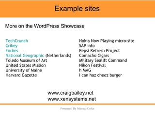 Introduction to cms and wordpress | PPT