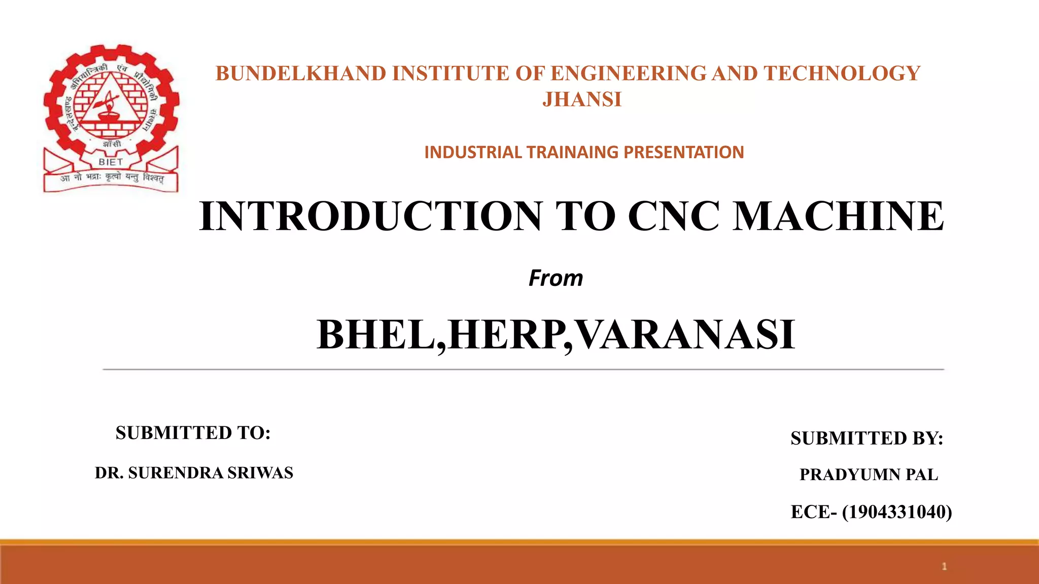 Introduction to CNC Machine.pptx