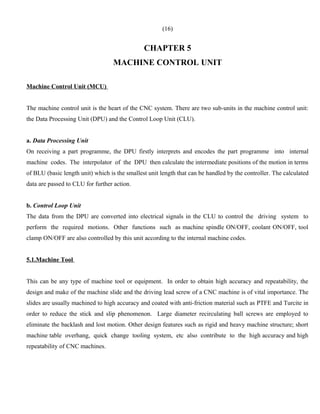 INTRODUCTION TO CNC MACHINES | DOC