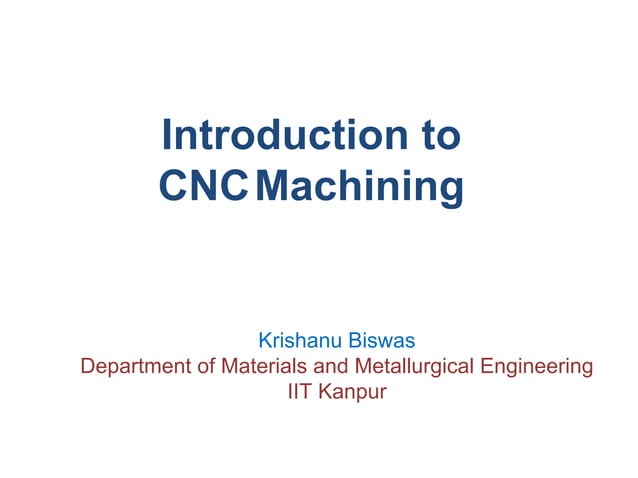 Introduction_to_CNC_Machining.pdf | Woodworking | Arts and Crafts