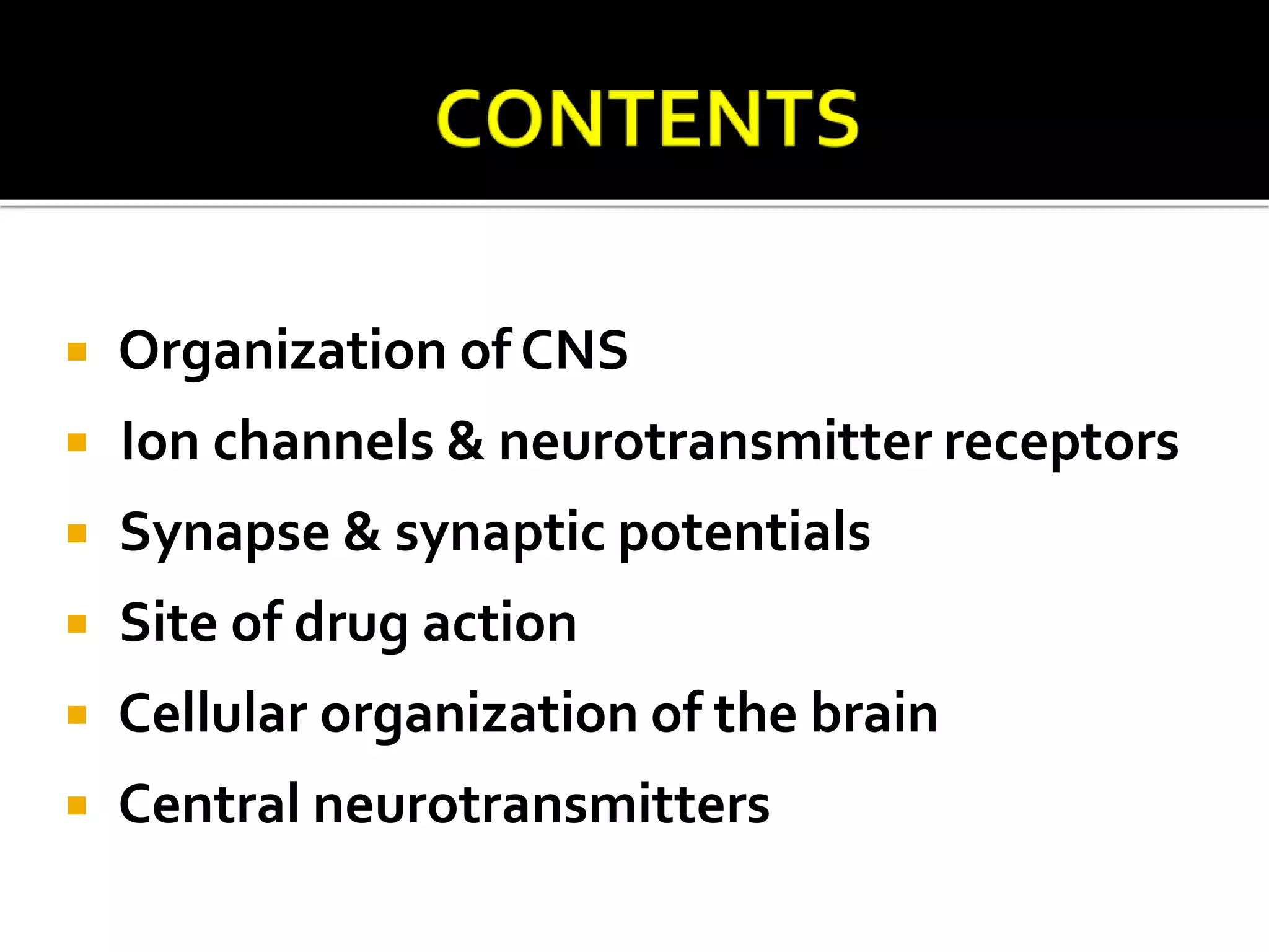 Introduction to cns dr.neha
