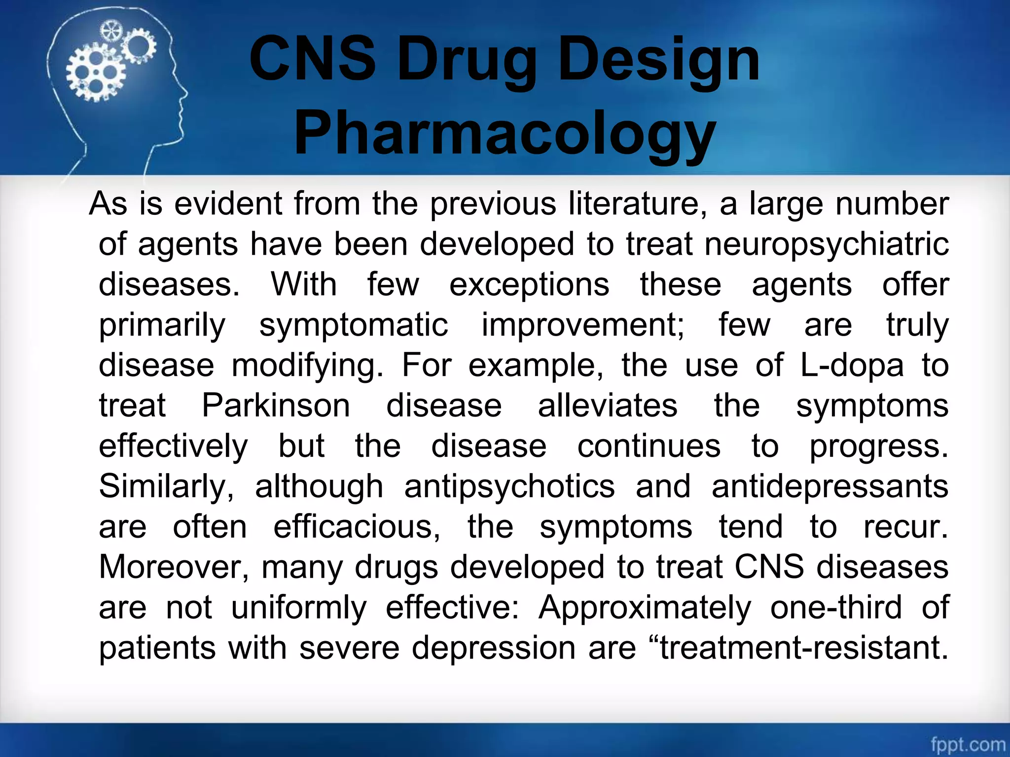 Introduction to cns pharmacology | PPTX
