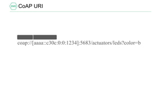 Introduction to CoAP | PPTX
