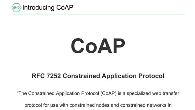 Introduction to CoAP | PPT