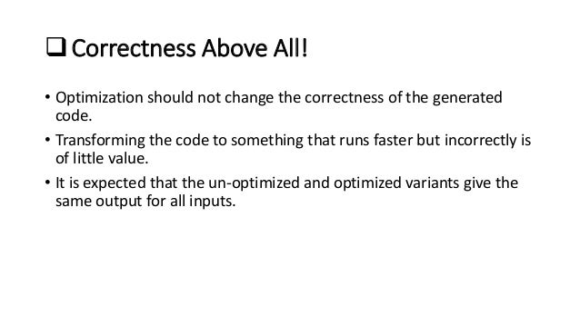 Introduction To Code Optimization By Dipankar
