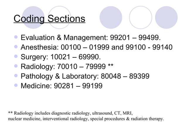 Introduction to coding | PPT | Healthcare Industry | Industries