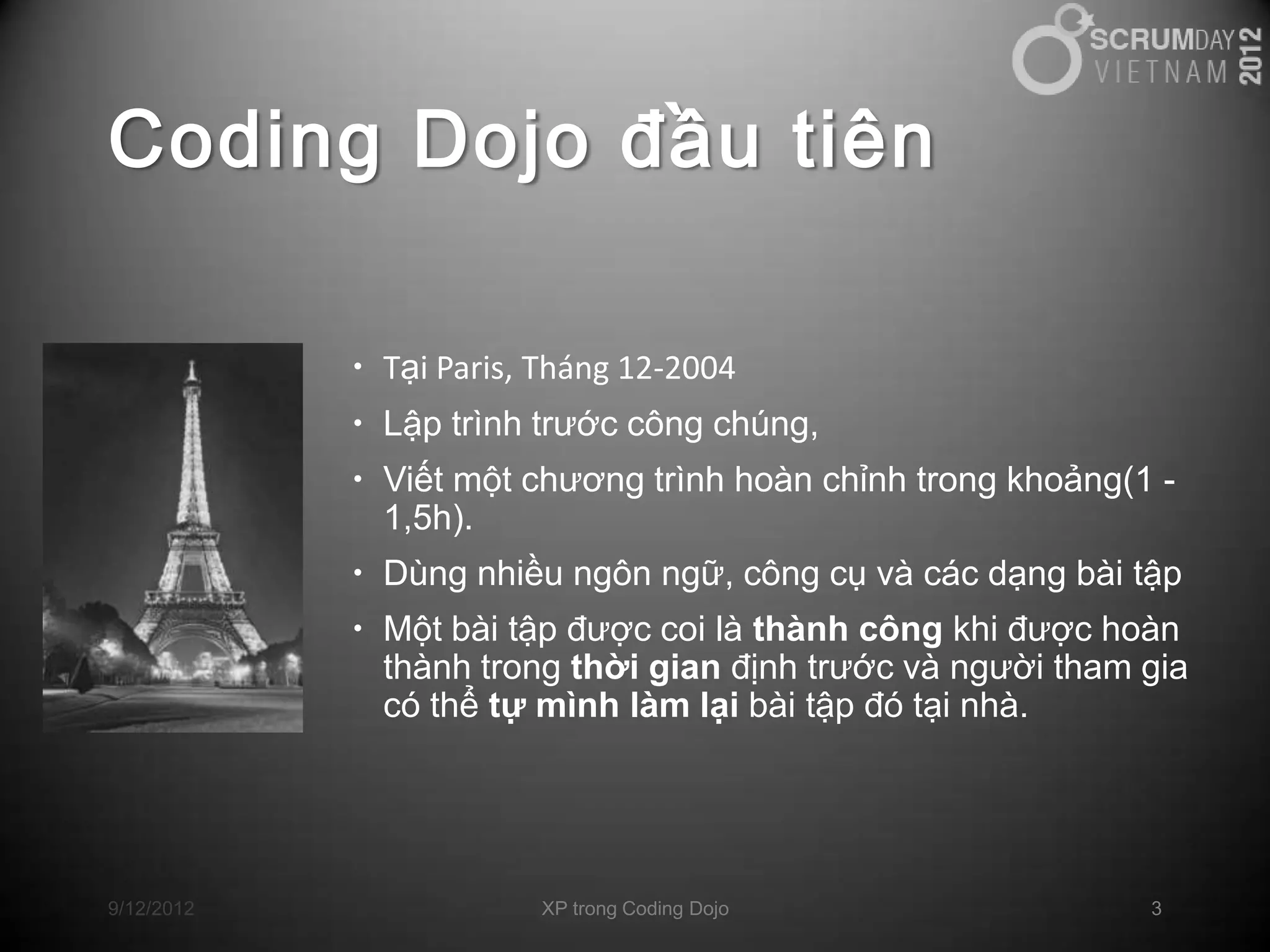 giới thiệu về coding dojo | PPT
