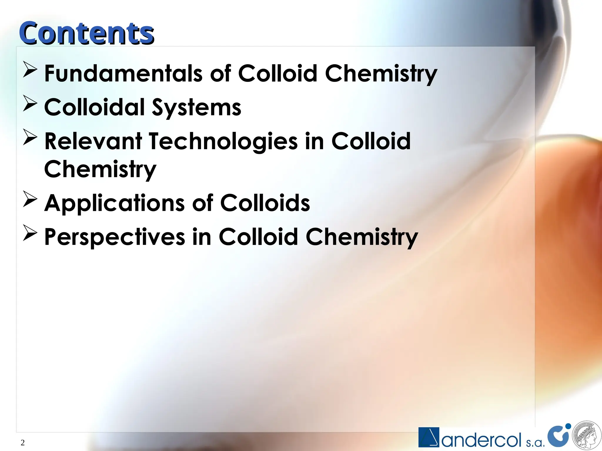 Introduction to Colloid Chemistry - Fundamentals, Materials ...