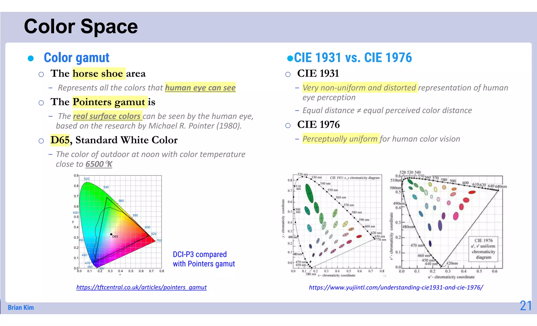 Introduction to Color Science for display engineer | PPT