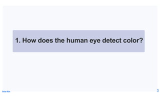 Introduction to Color Science for display engineer | PPT