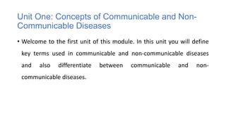 Introduction to communicable and noncommunicable.pptx