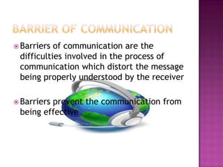 Introduction to communication | PPT