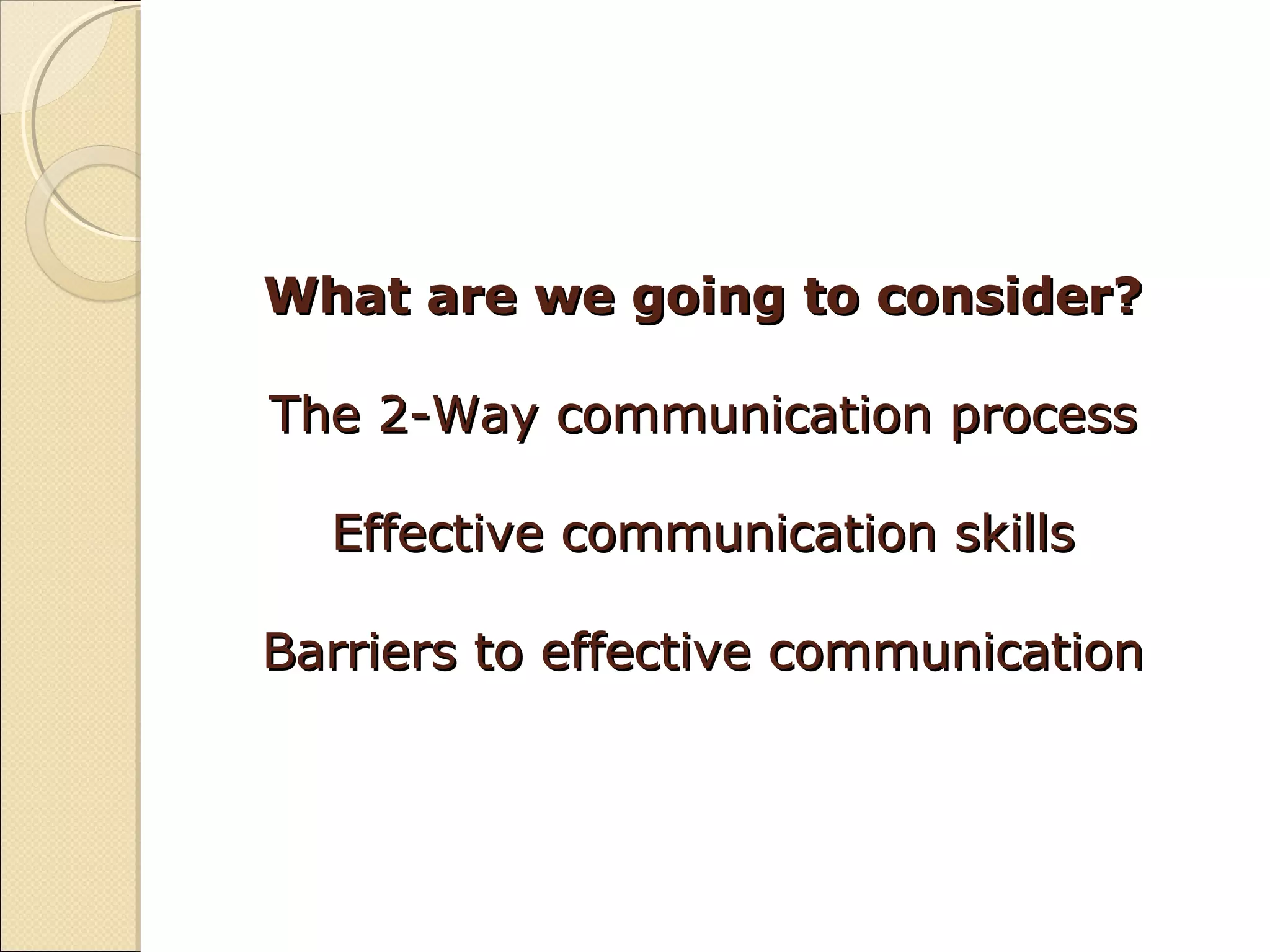 Introduction to communication | PPT