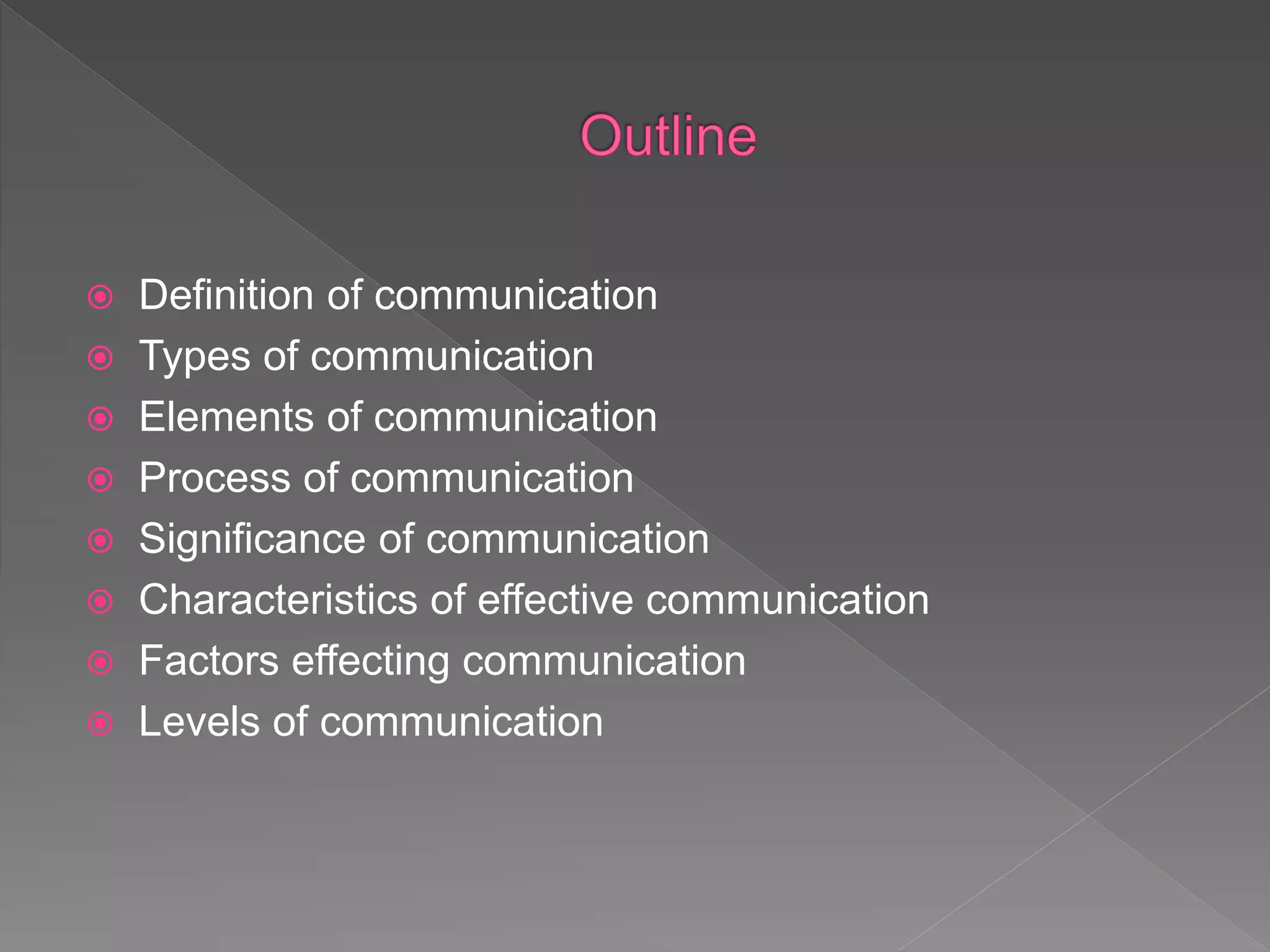 Introduction to communication | PPTX