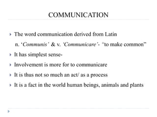 Introduction to communication | PPTX | Parenting Babies and Toddlers ...