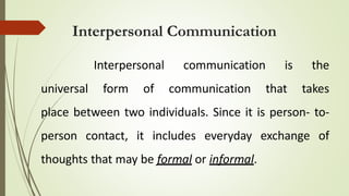 Introduction to Communication.pptx...... | PPT