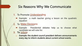 Introduction to Communication.pptx...... | PPT