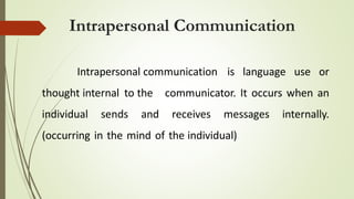 Introduction to Communication.pptx...... | PPTX
